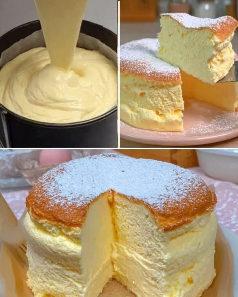 Classic Vanilla Butter Cake with Buttermilk Sauce – cooking food